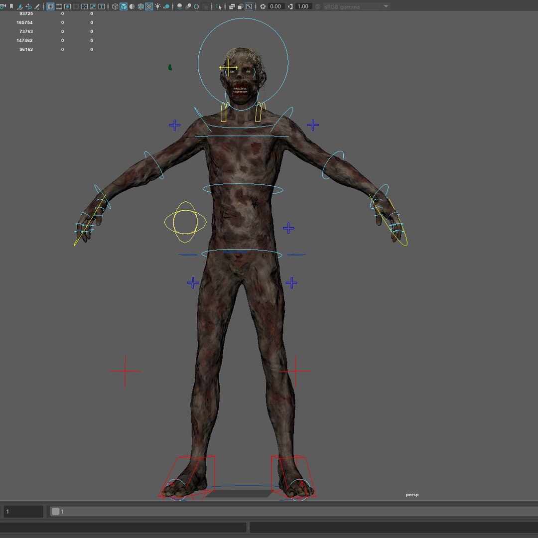 Skin Rigged Model - TurboSquid 1445370