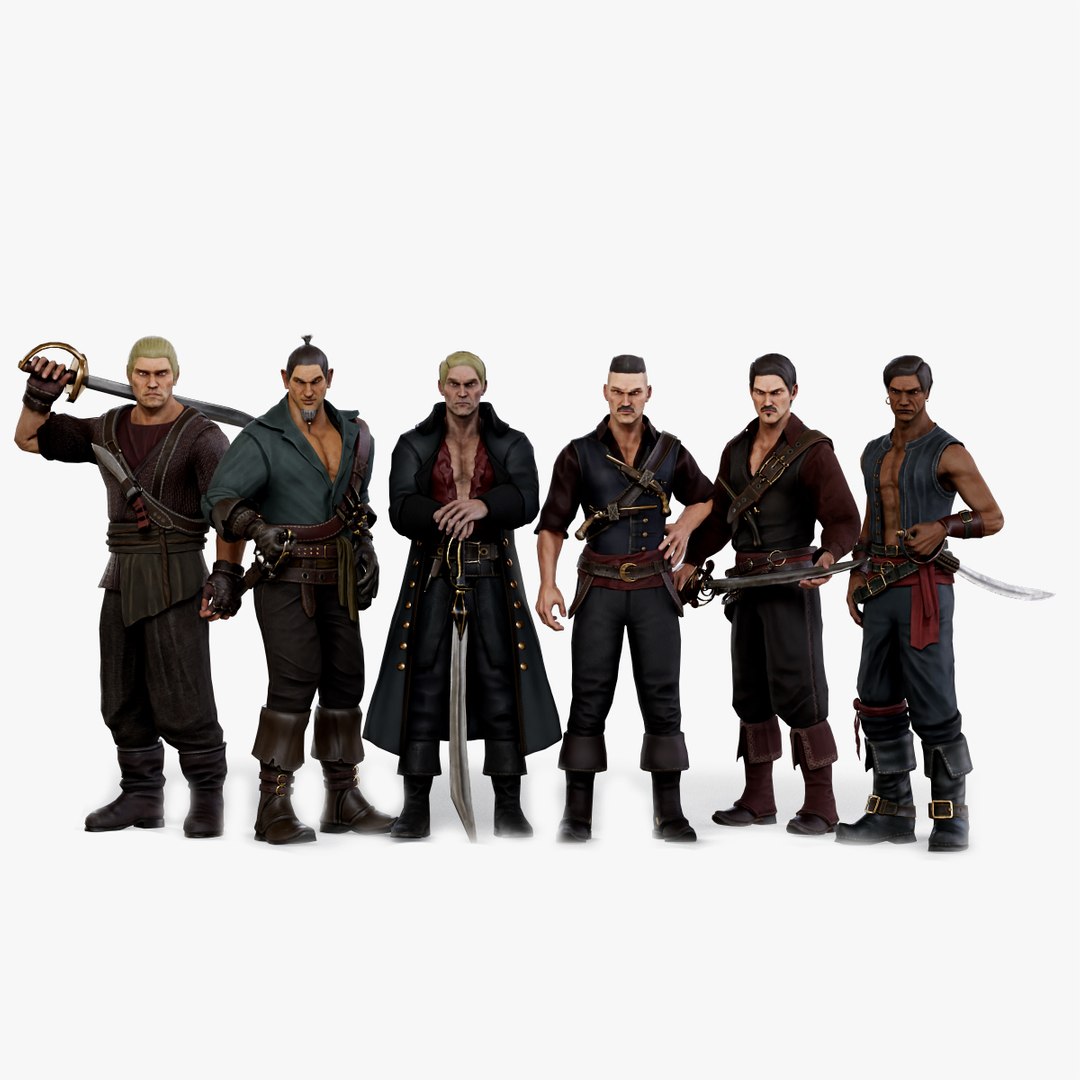 ROBBERS PACK1 3D - TurboSquid 2334081