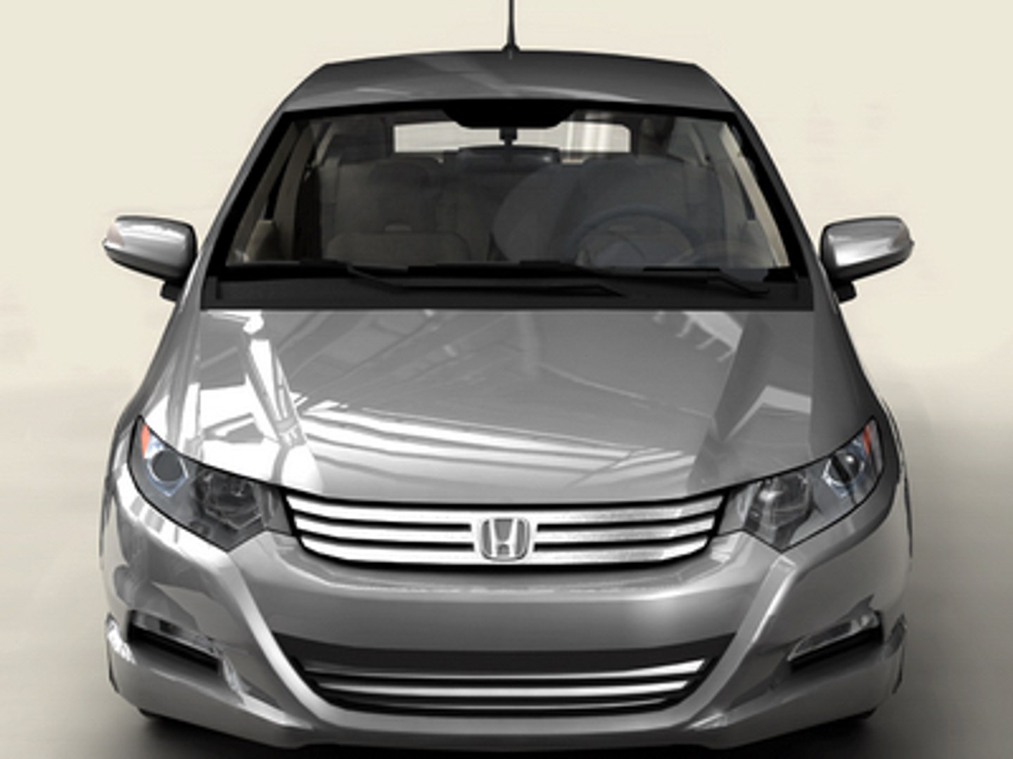 Honda Insight 2010 Car 3d Model