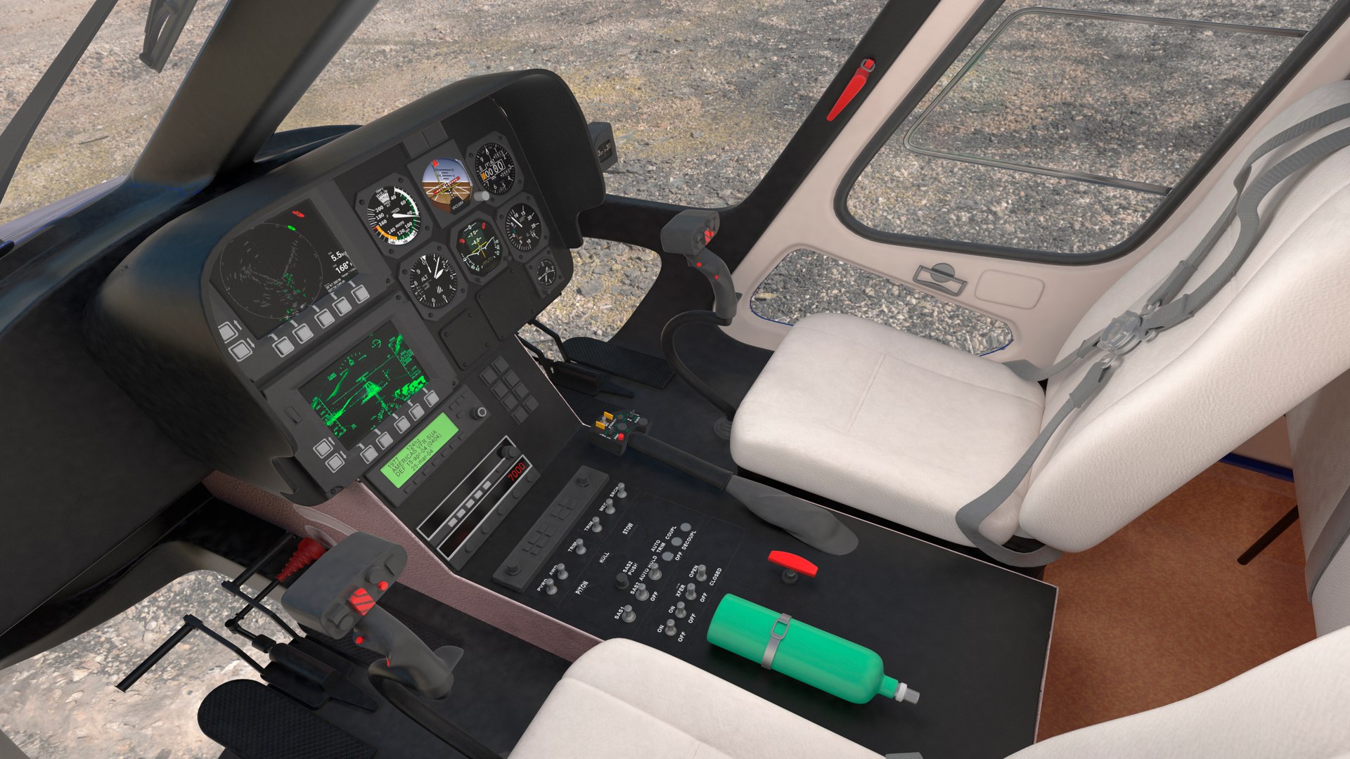 AgustaWestland AW119 Koala Helicopter Blue 3D model - TurboSquid 2163466