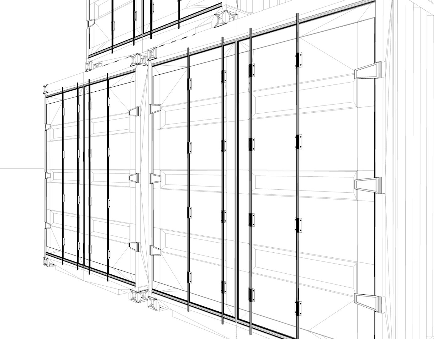 3ds max cargo container