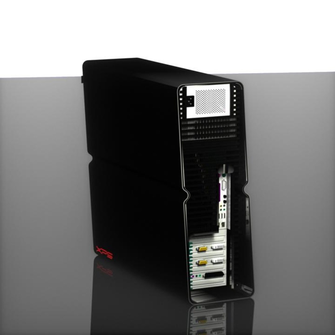 3d Model Dell Xps