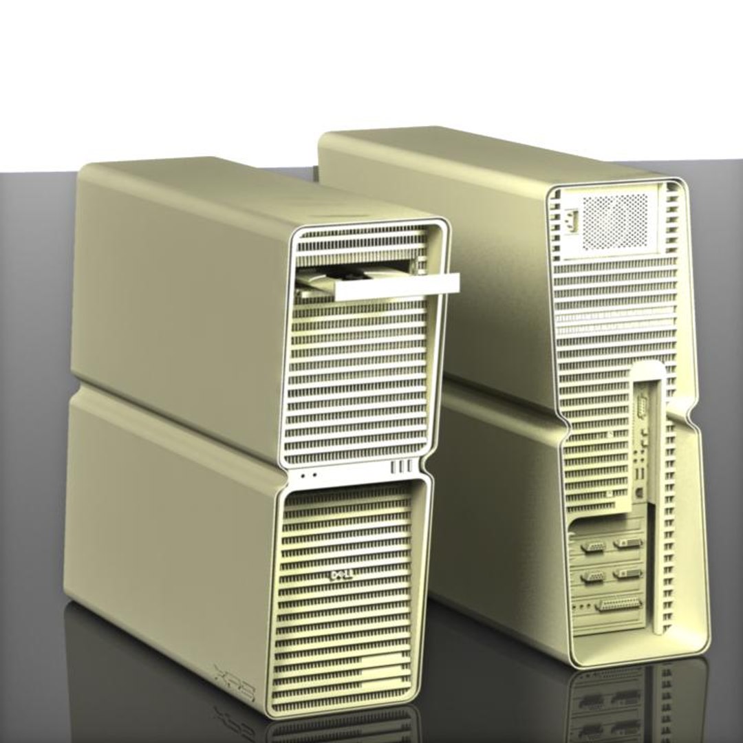 3d Model Dell Xps