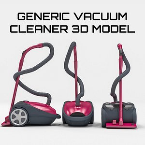 Vacuum generic cleaner 3D model - TurboSquid 1685906