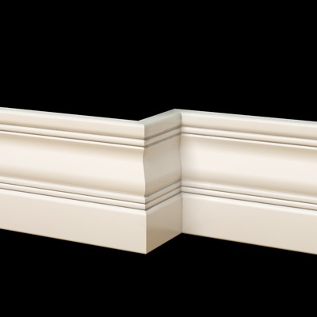 3ds Max Base Moulding Scale
