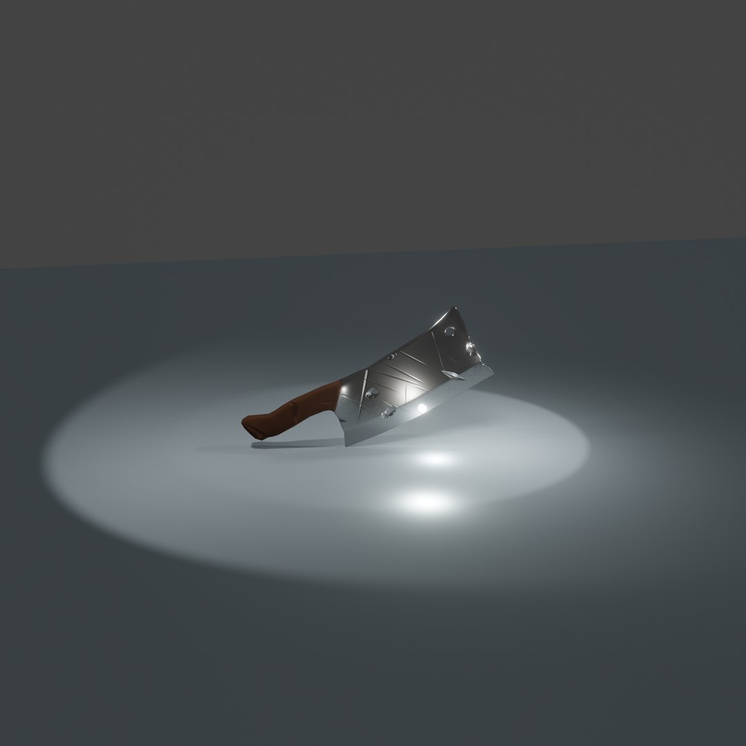 3D ready cleaver model - TurboSquid 1560203