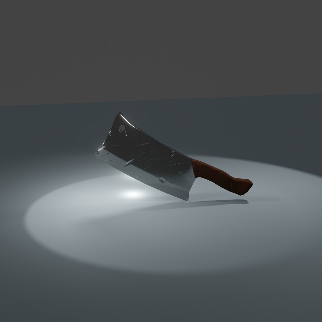 3D ready cleaver model - TurboSquid 1560203