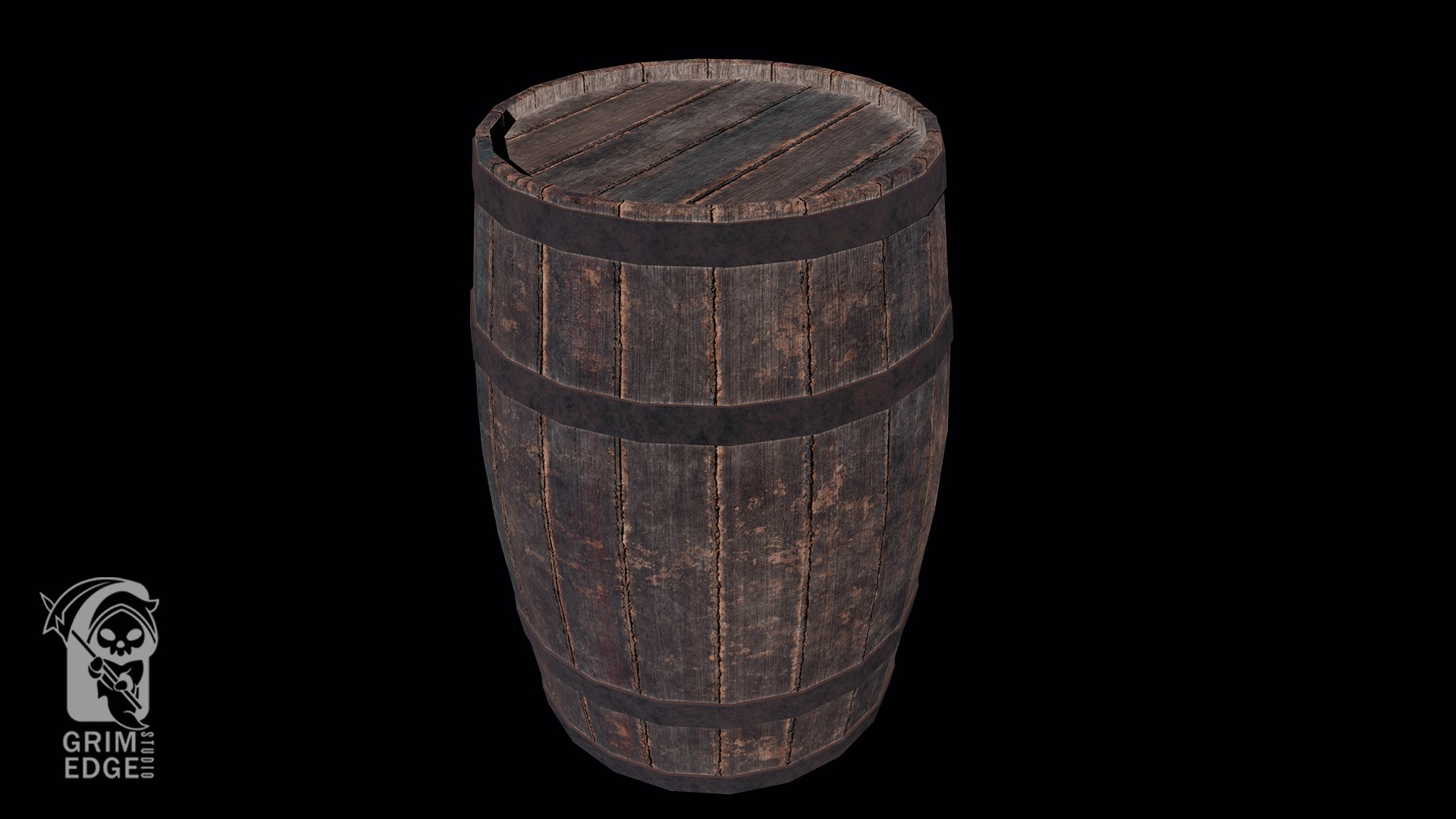 3D Medieval Barrel - TurboSquid 2312347