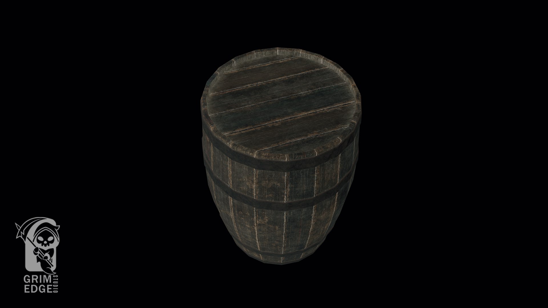 3D Medieval Barrel - TurboSquid 2312347