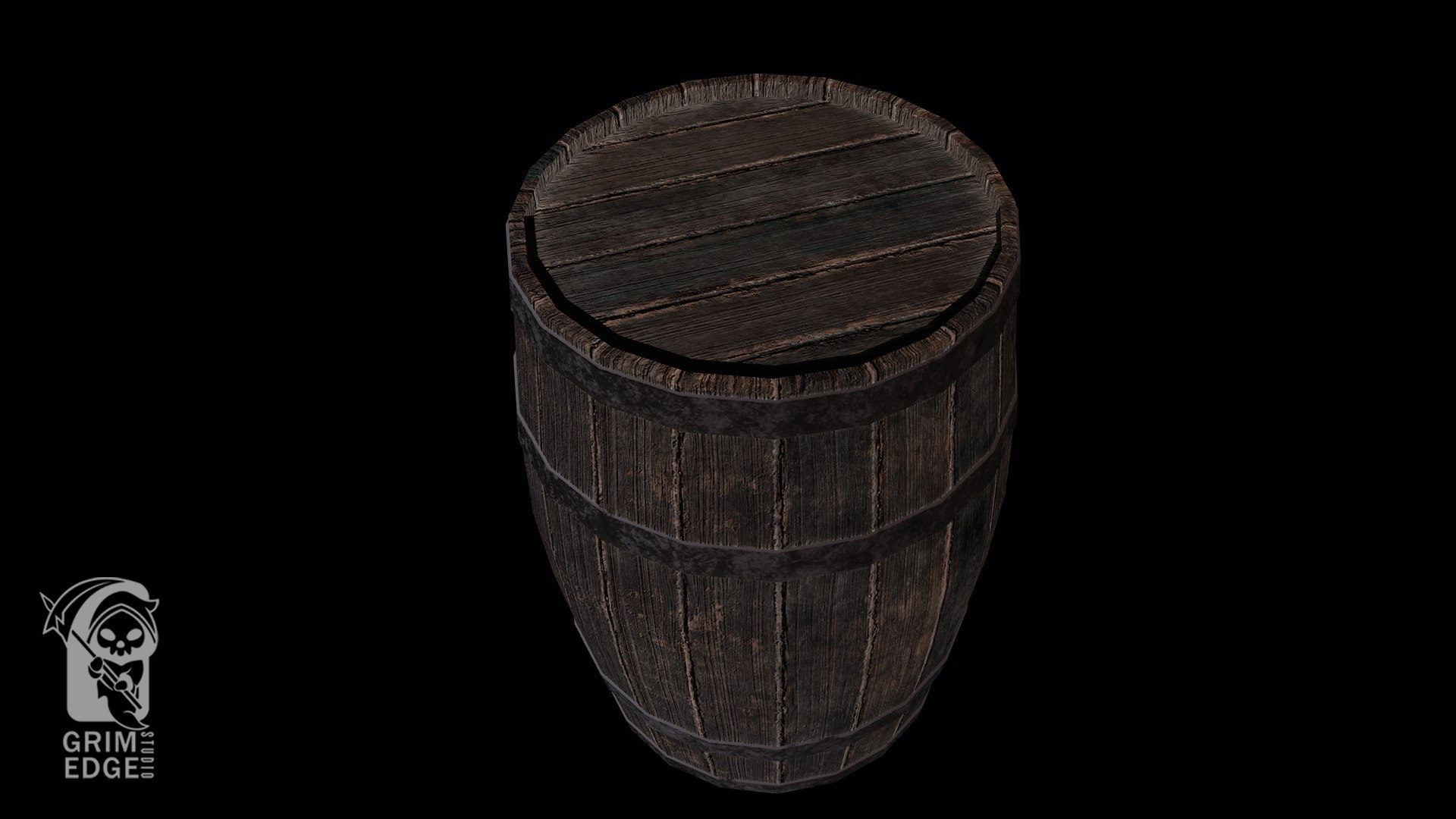 3D Medieval Barrel - TurboSquid 2312347