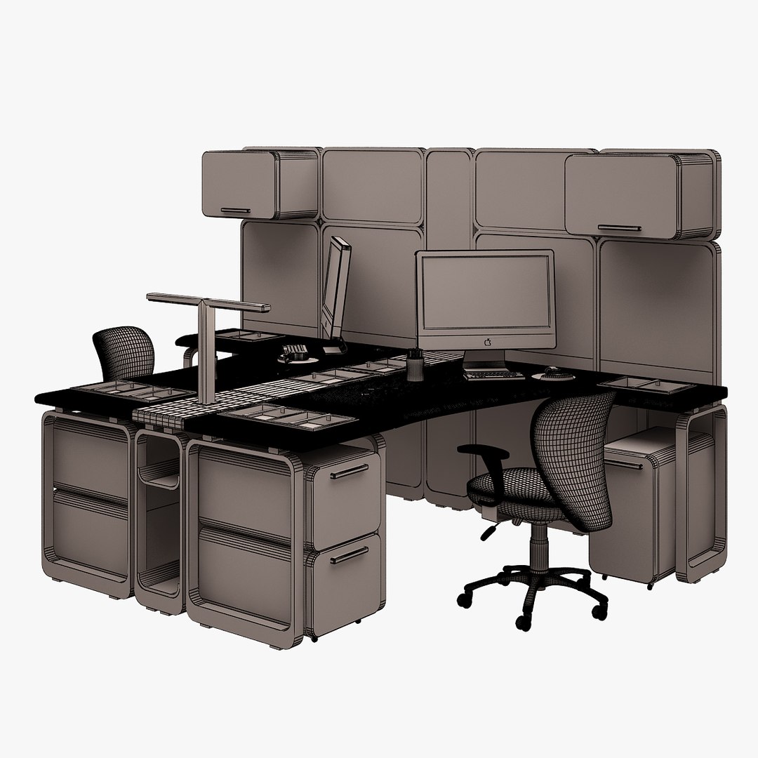 3d Model Workstation Work