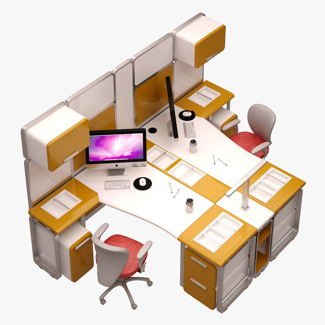3d Model Workstation Work
