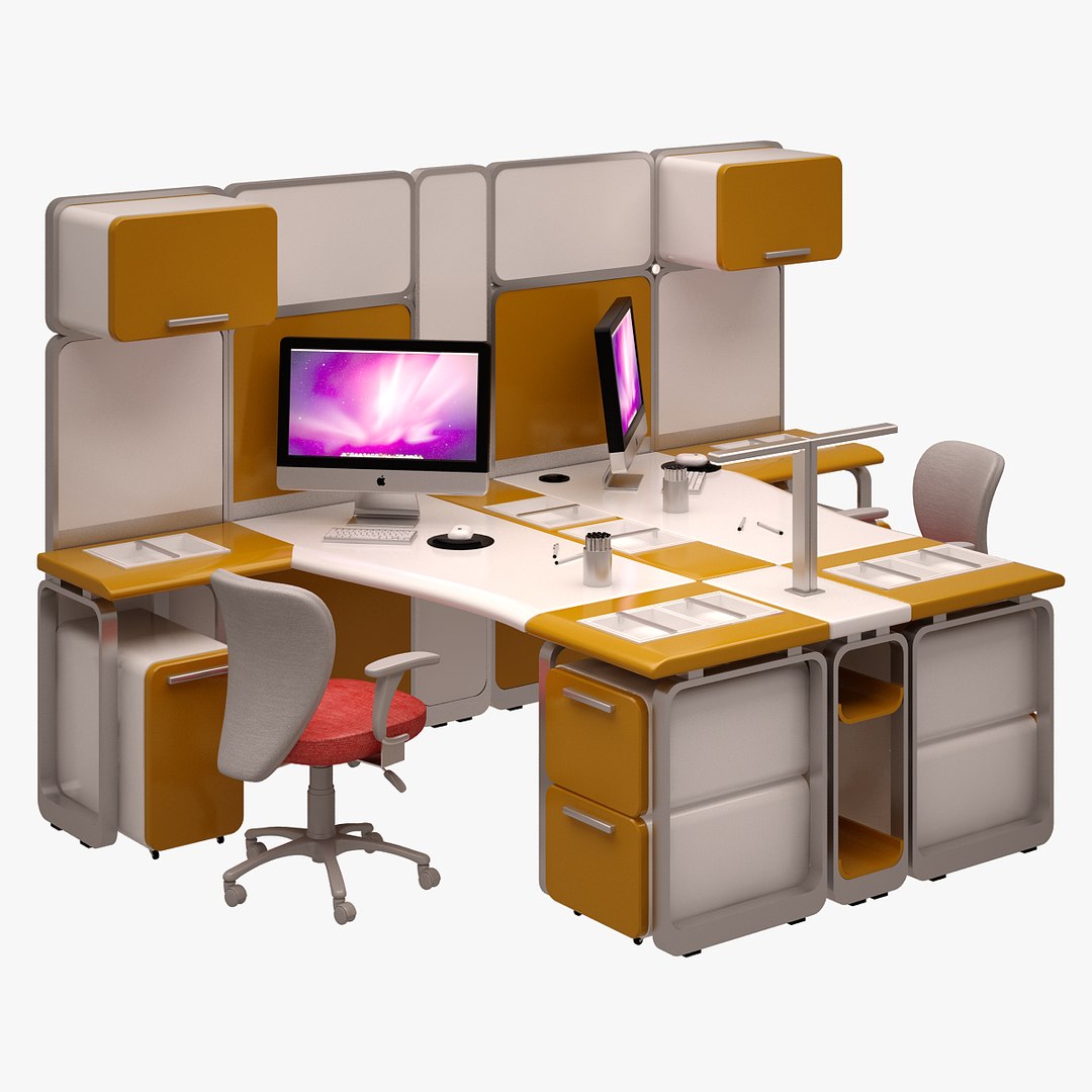3d Model Workstation Work