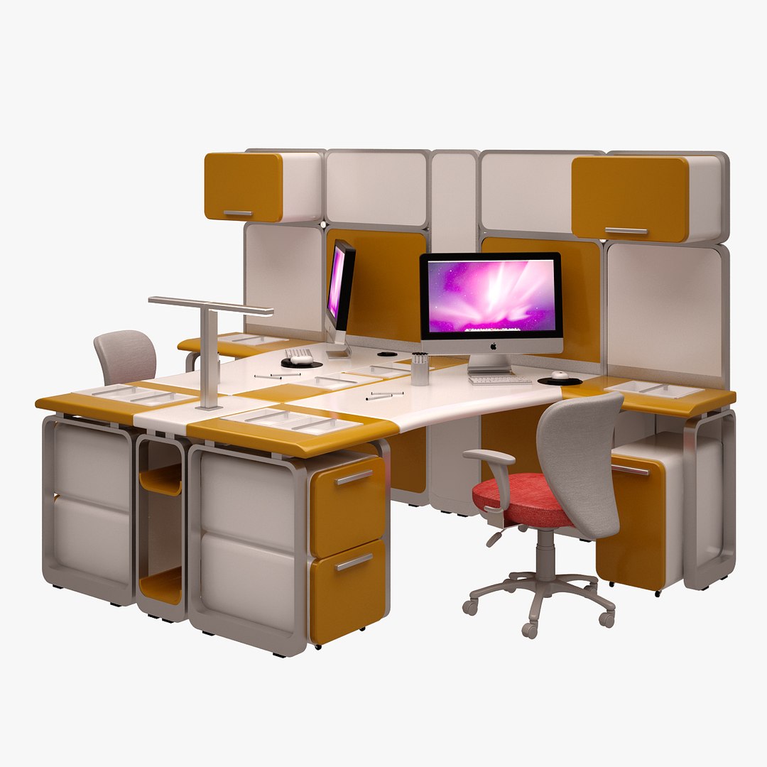 3d Model Workstation Work