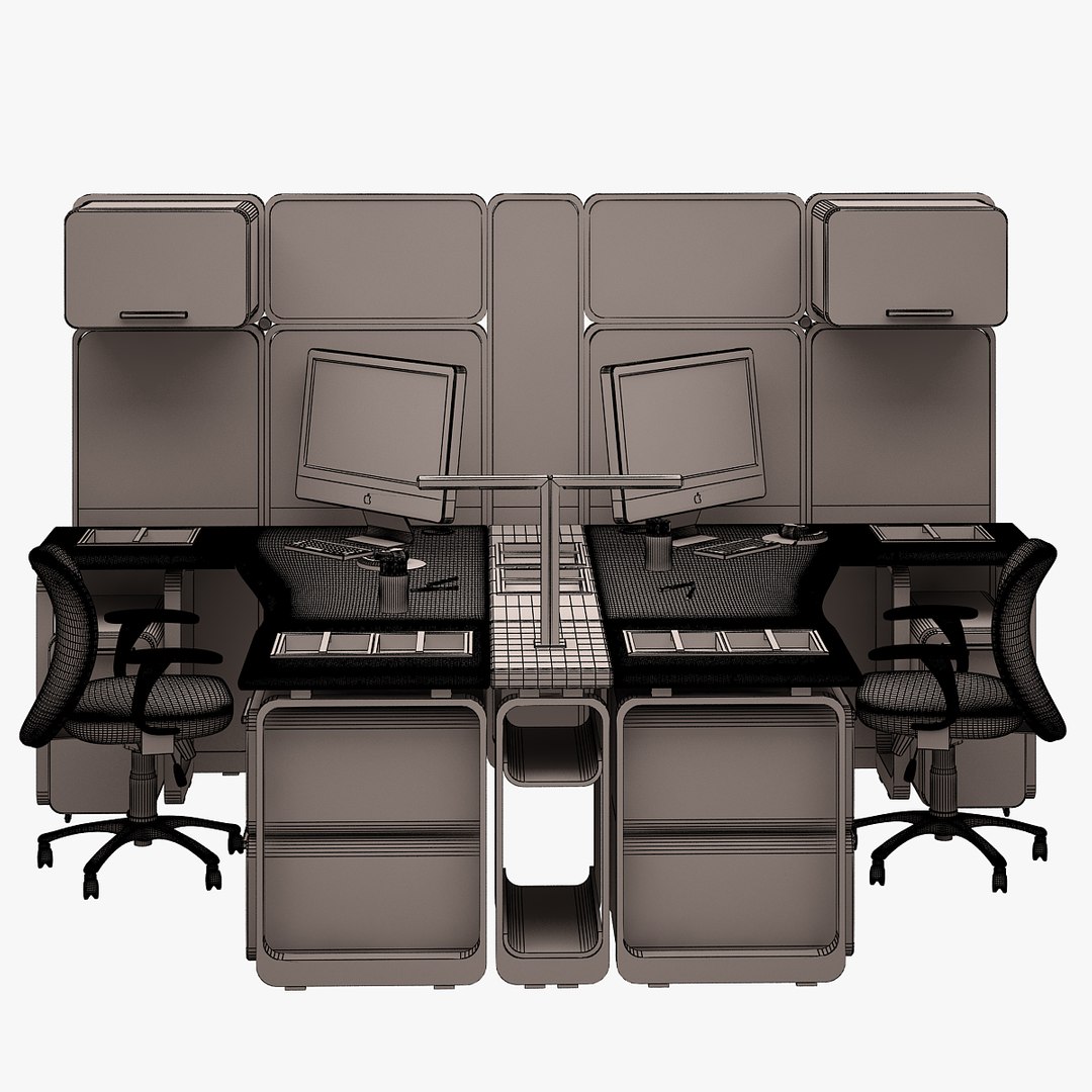 3d Model Workstation Work