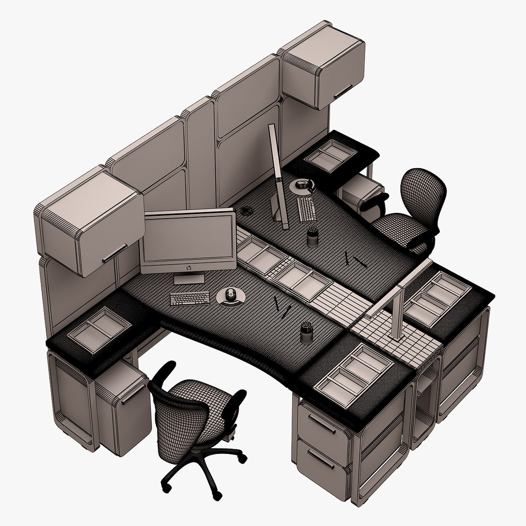3d Model Workstation Work