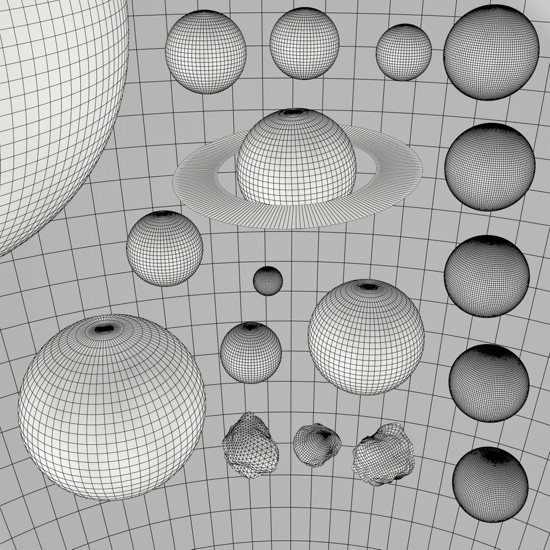 Planets Solar Earth 3D Model - TurboSquid 1283347