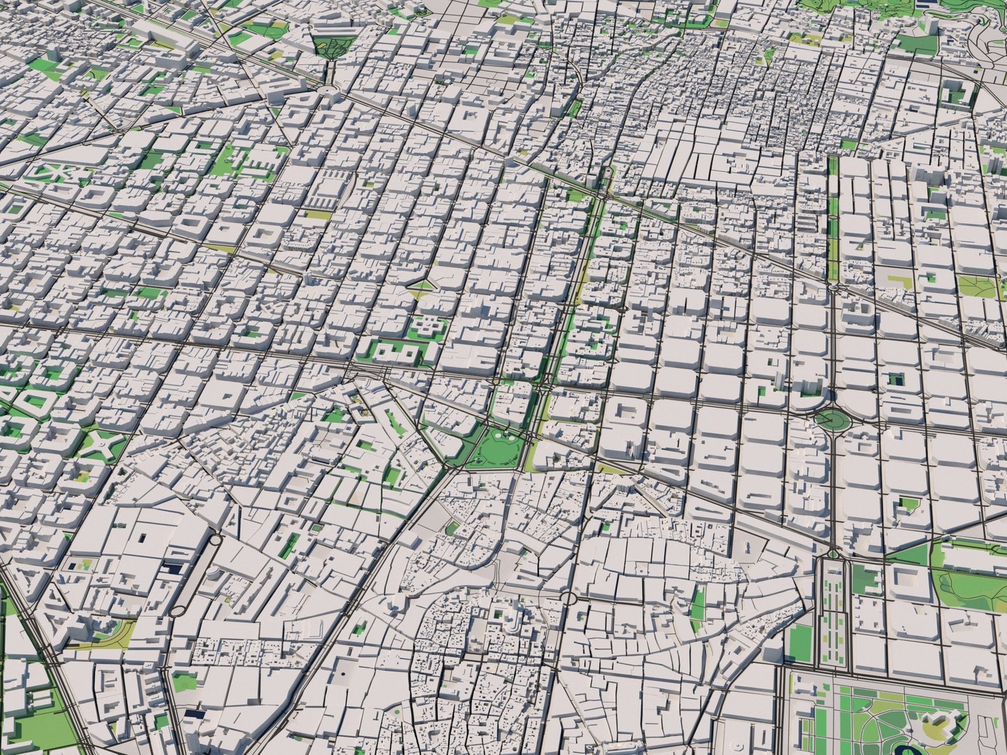 City Barcelona 3D Model - TurboSquid 1424767