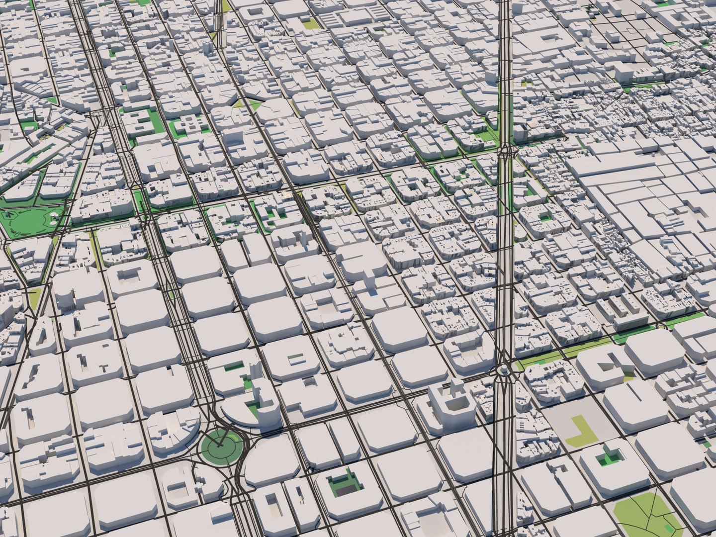 City Barcelona 3D Model - TurboSquid 1424767