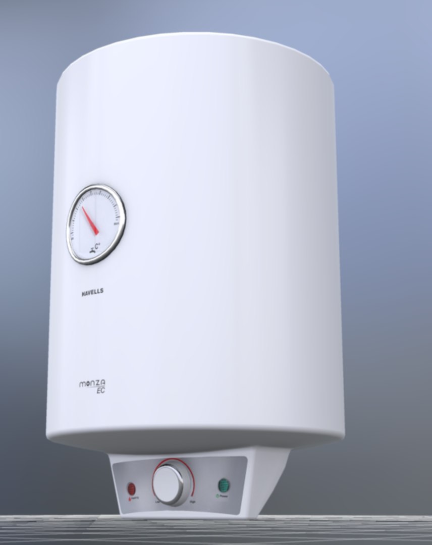 Havells Monza EC 5S 25 Litre Storage Water Geyser 3D Model - TurboSquid ...