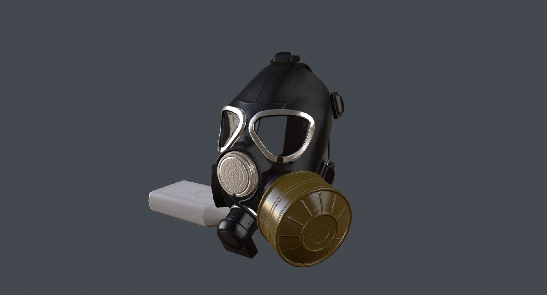3D Gas Mask Gp-7vmb Model - TurboSquid 1311246