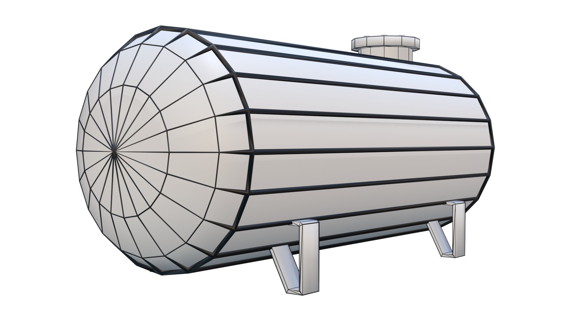 3D Model Gas Tank - TurboSquid 2375934