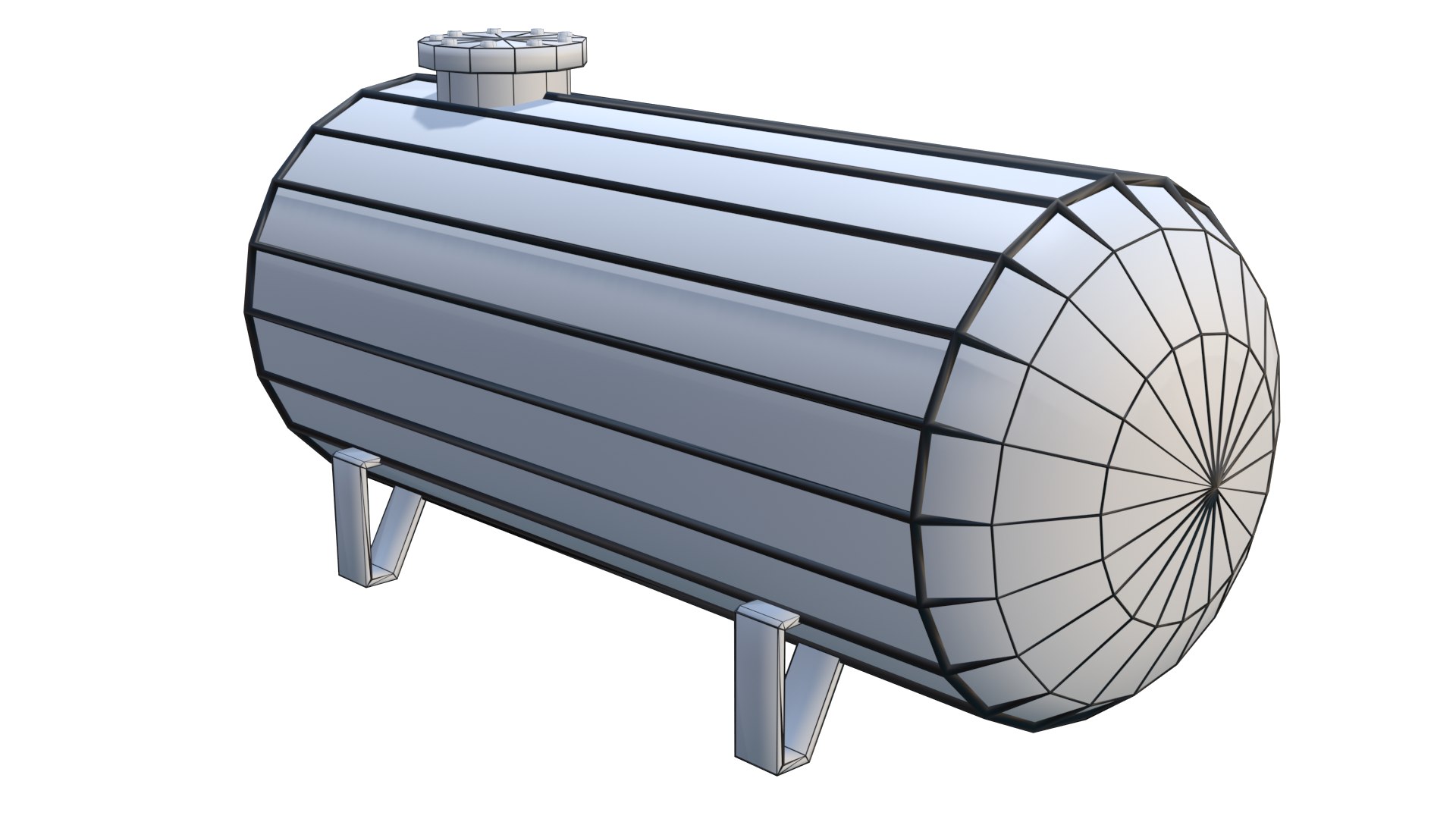 3D Model Gas Tank - TurboSquid 2375934