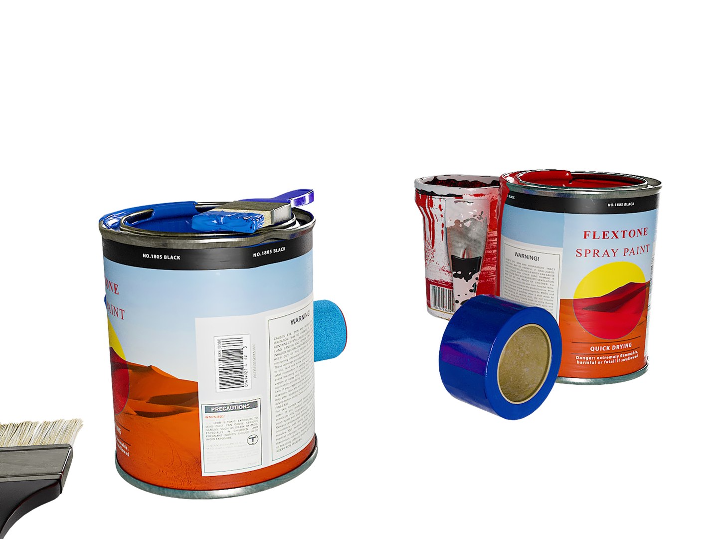 3D Paint - TurboSquid 2459595