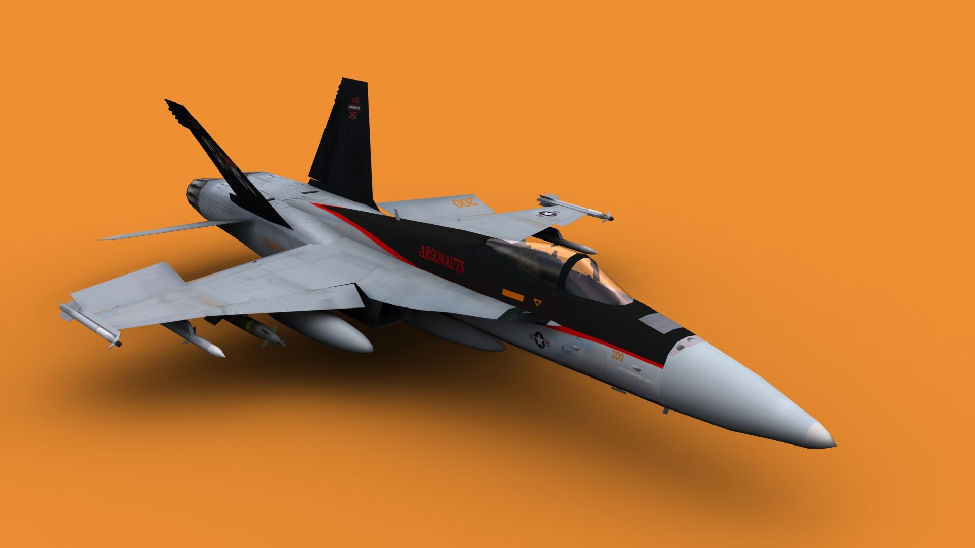 3D F-18 Super Hornet Model - TurboSquid 1916465