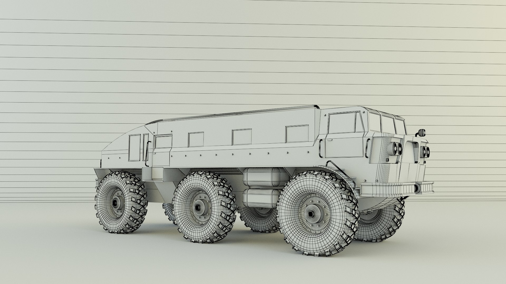 ZIL E167 Military Vehicle 3D Model - TurboSquid 2316801
