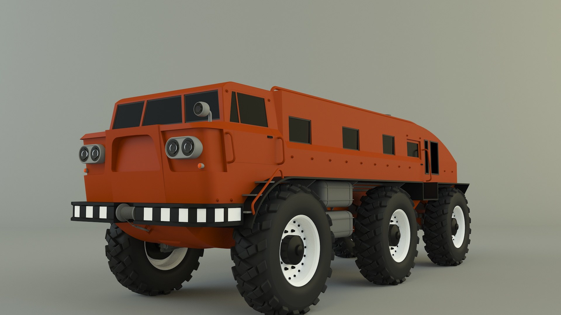 ZIL E167 Military Vehicle 3D Model - TurboSquid 2316801