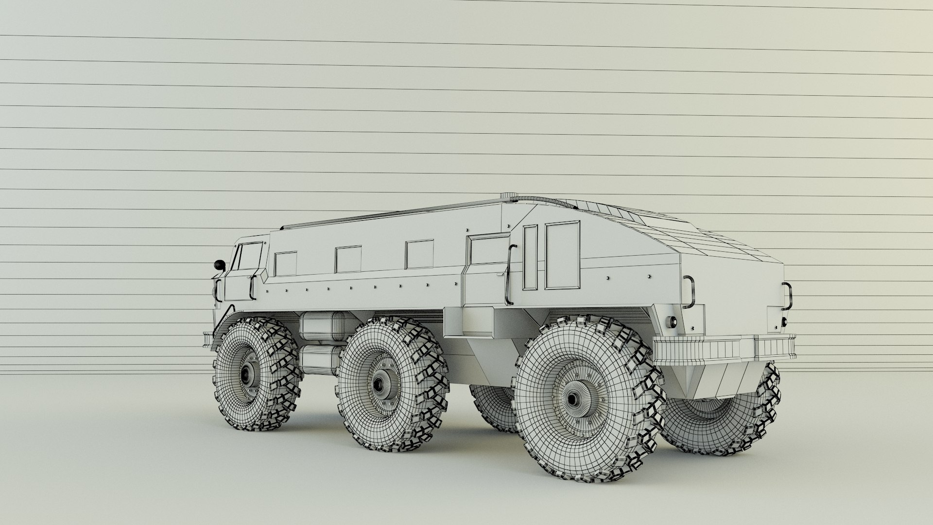 ZIL E167 Military Vehicle 3D Model - TurboSquid 2316801