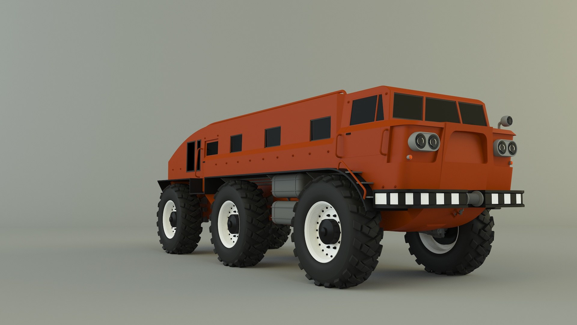 ZIL E167 Military Vehicle 3D Model - TurboSquid 2316801