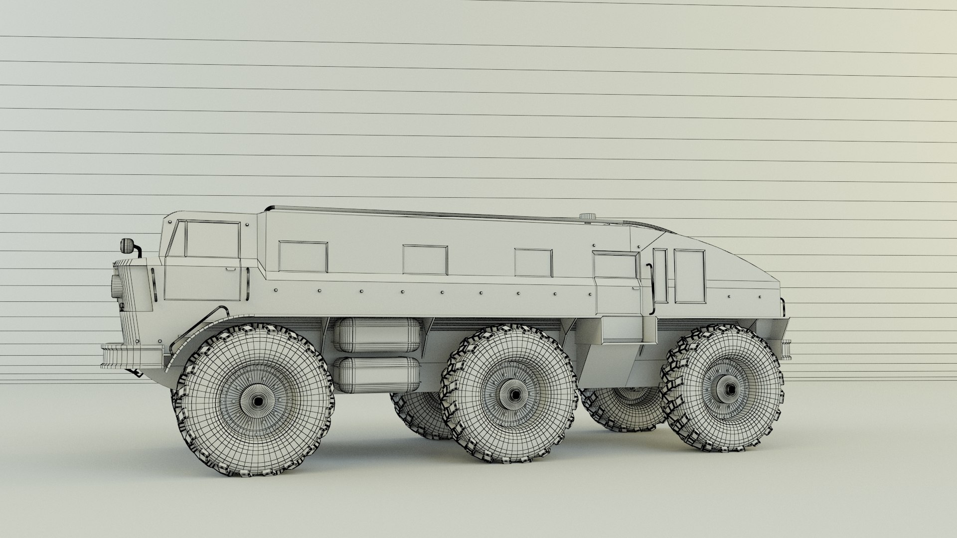 ZIL E167 Military Vehicle 3D Model - TurboSquid 2316801