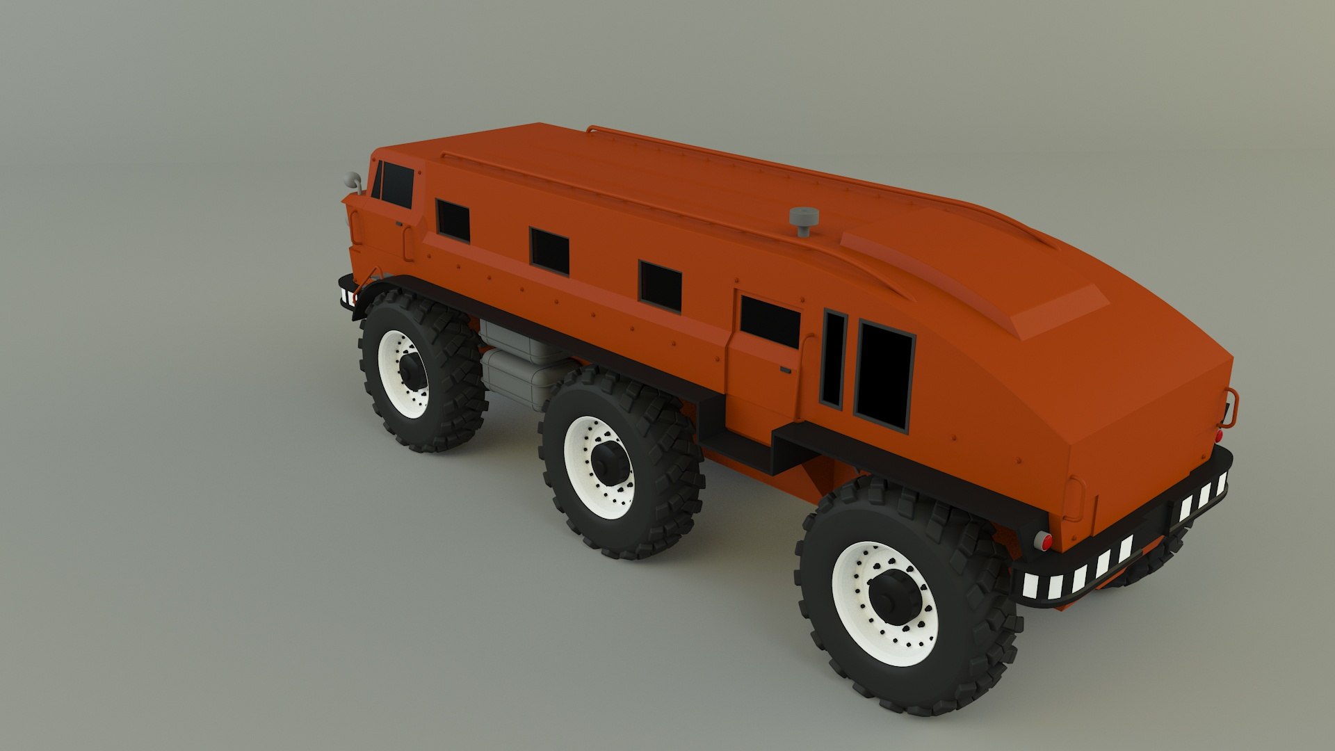 ZIL E167 Military Vehicle 3D Model - TurboSquid 2316801