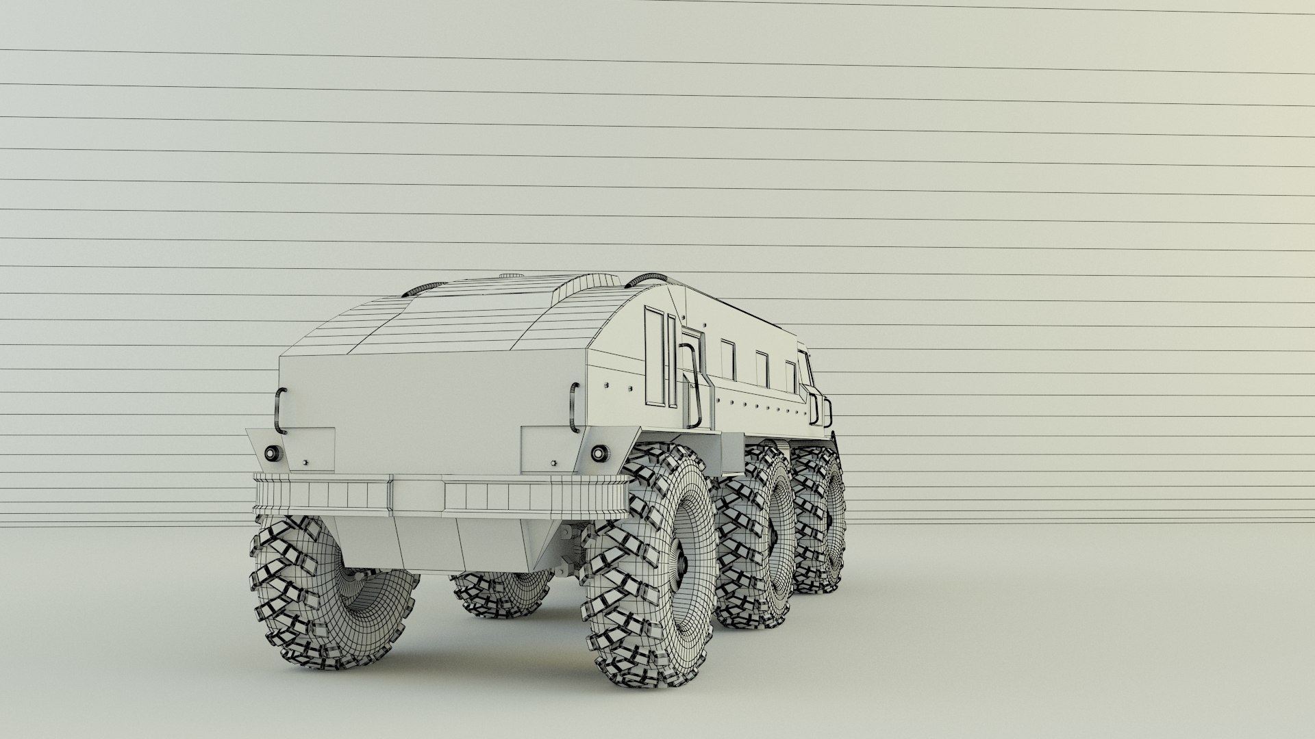 ZIL E167 Military Vehicle 3D Model - TurboSquid 2316801