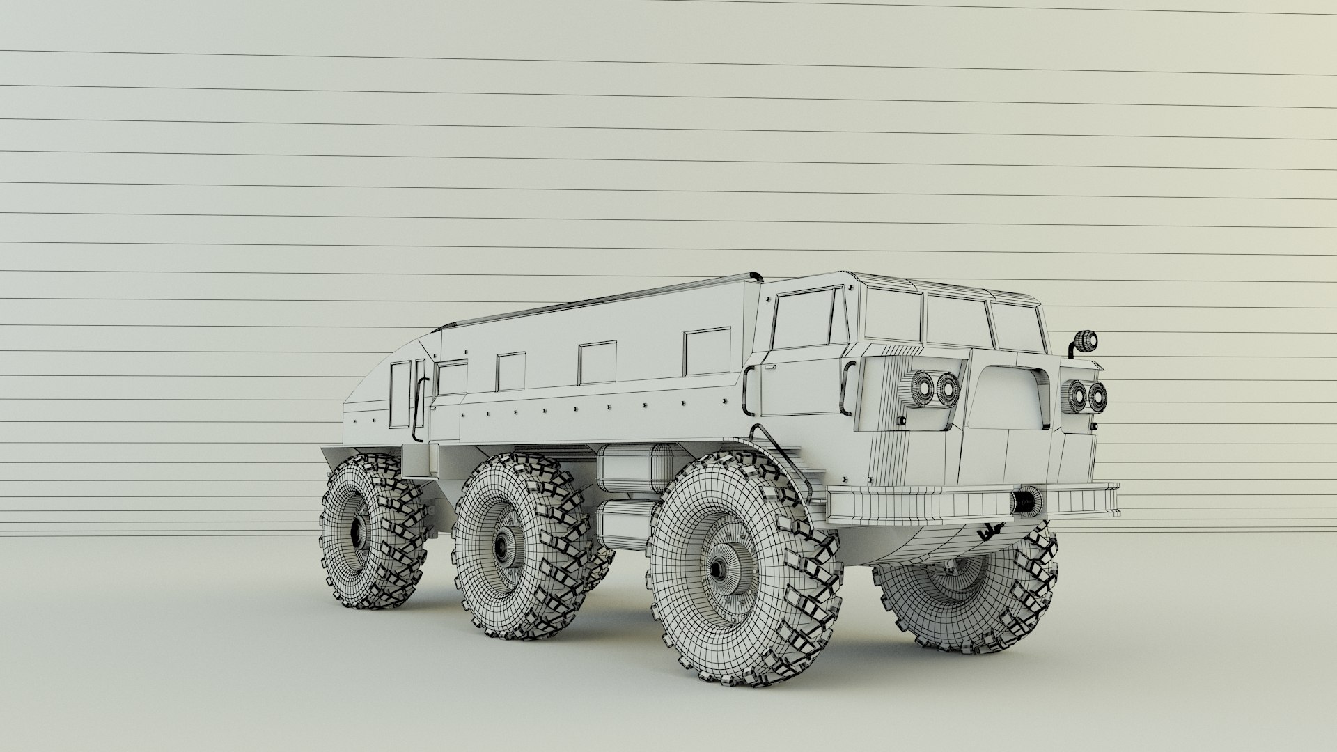 ZIL E167 Military Vehicle 3D Model - TurboSquid 2316801