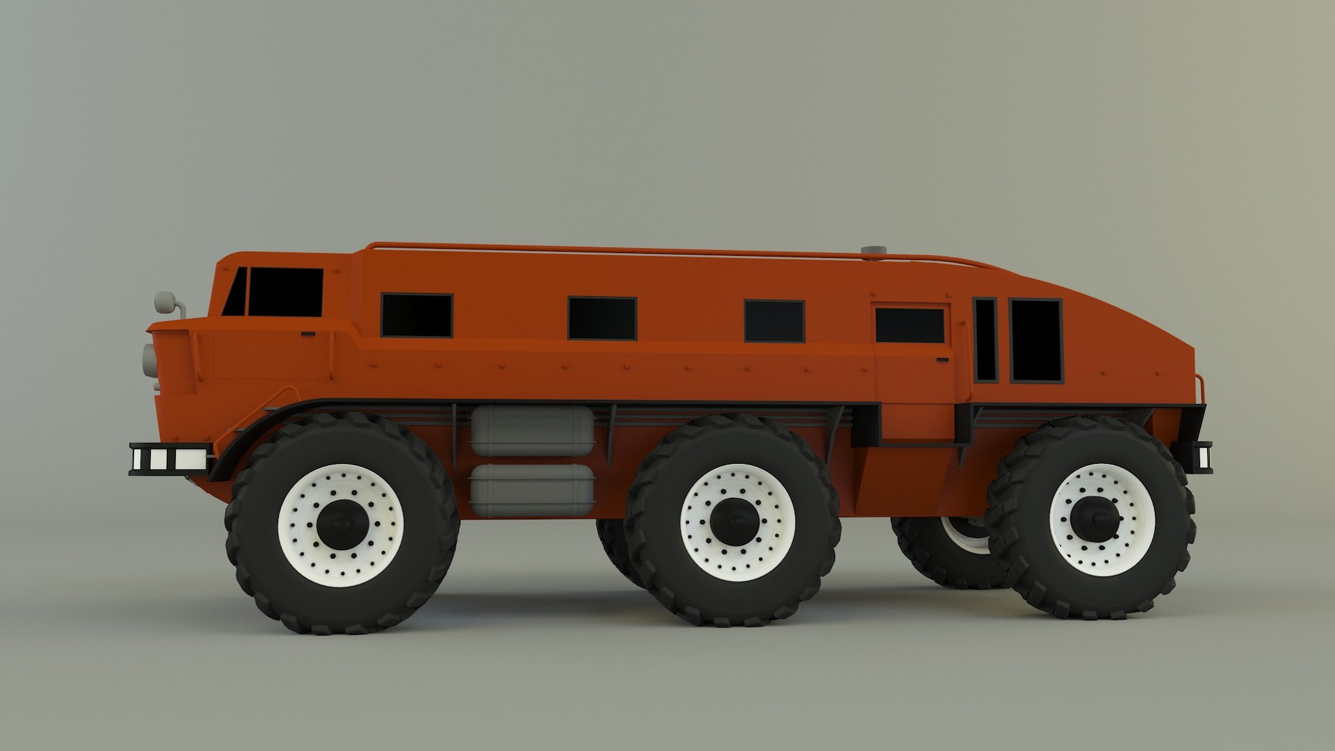 ZIL E167 Military Vehicle 3D Model - TurboSquid 2316801