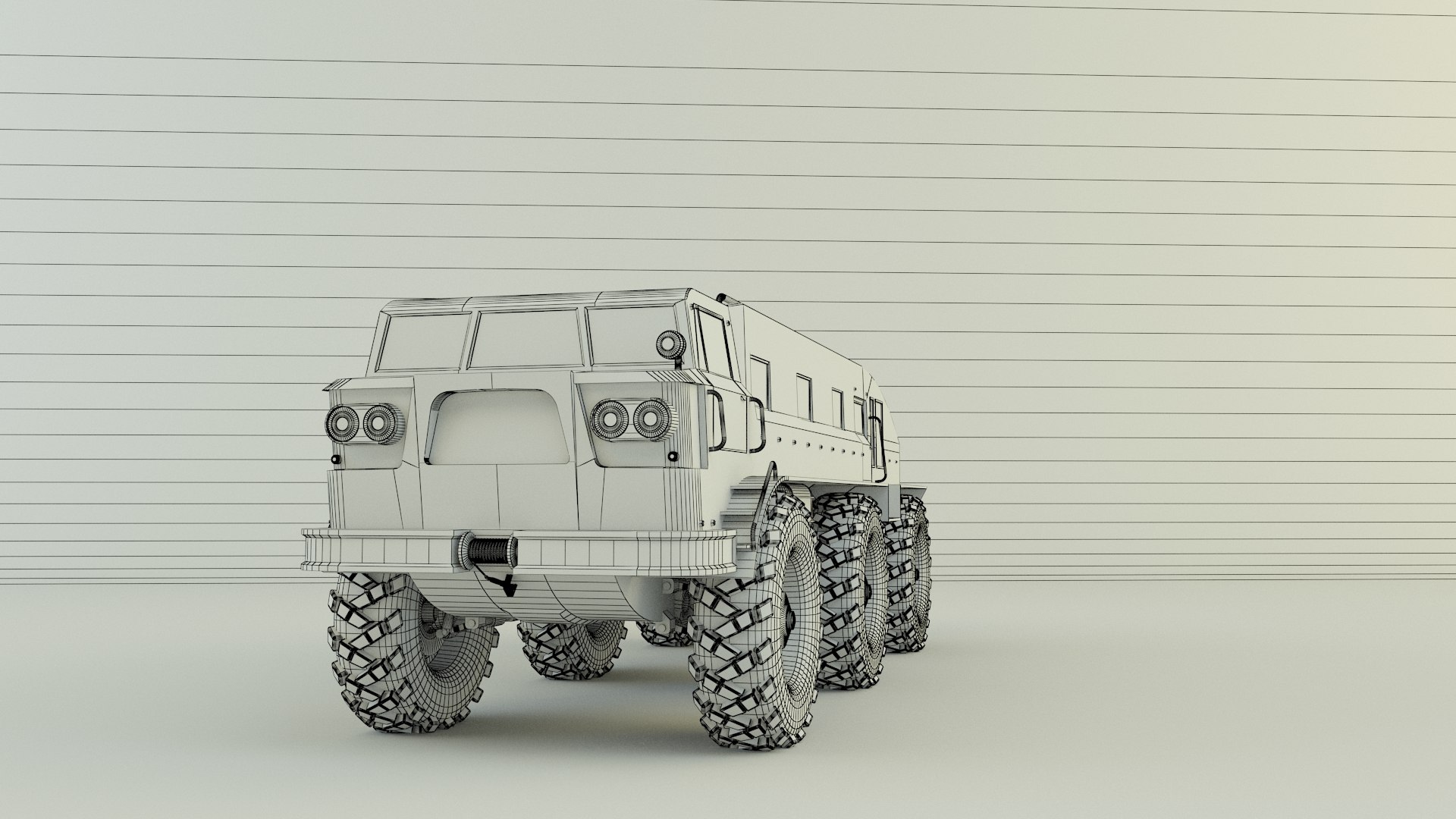 ZIL E167 Military Vehicle 3D Model - TurboSquid 2316801