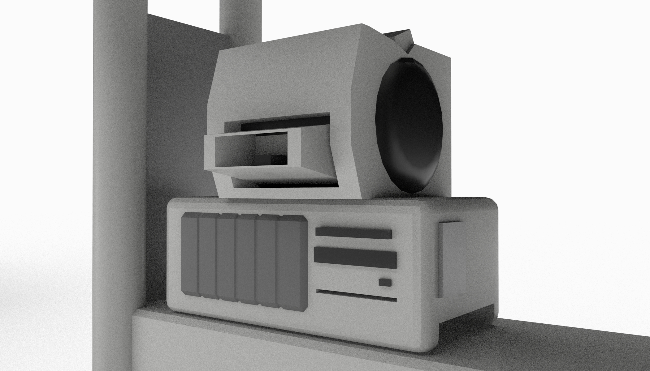 X-ray machine 3D model - TurboSquid 1346071