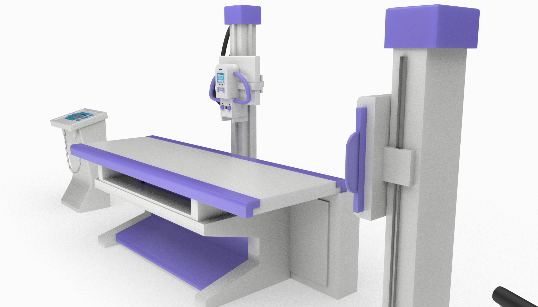 X-ray machine 3D model - TurboSquid 1346071
