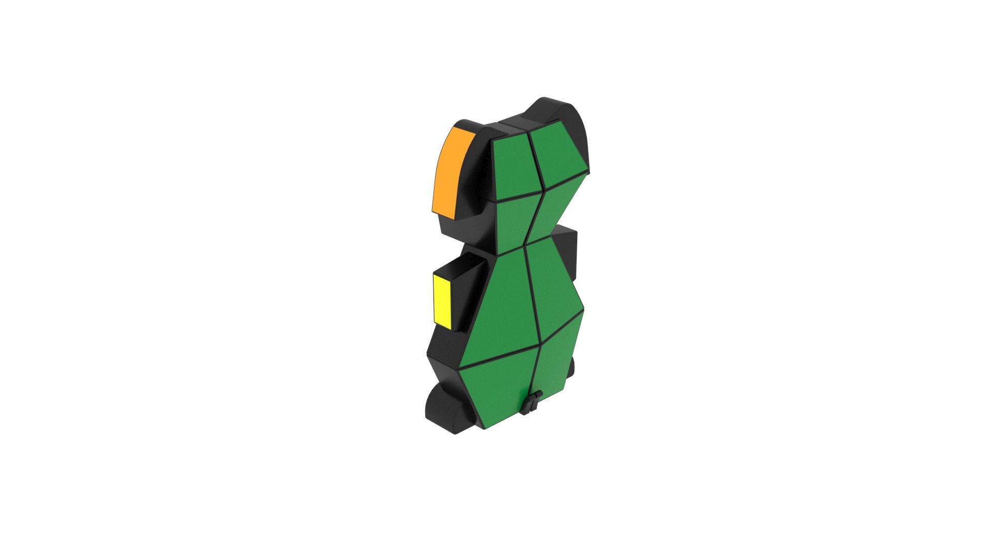 Dog Rubiks Cube 3D Model - TurboSquid 1805462