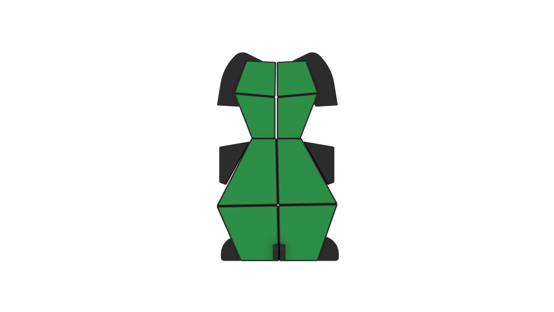 Dog Rubiks Cube 3D Model - TurboSquid 1805462