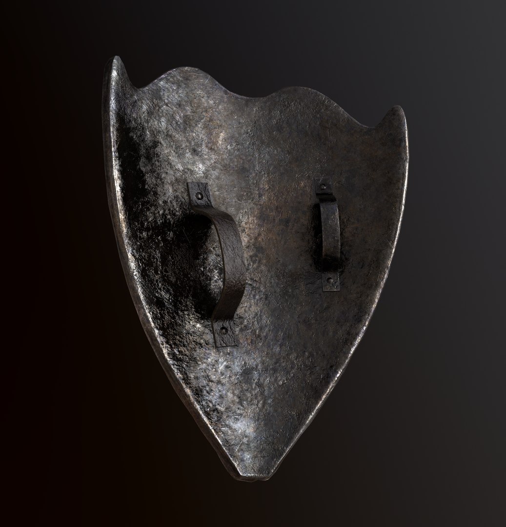 Free 3D Old Medieval Shield Model - TurboSquid 1579969