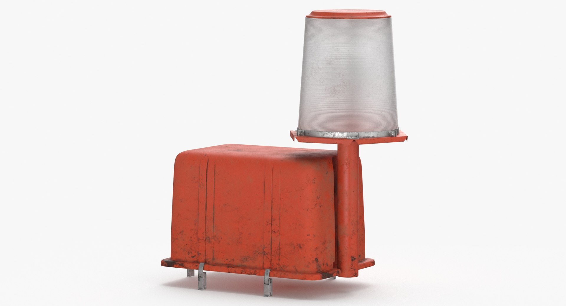 3D Model REIL Light Type 02 ON And OFF Clean And Dirty - TurboSquid 2237468