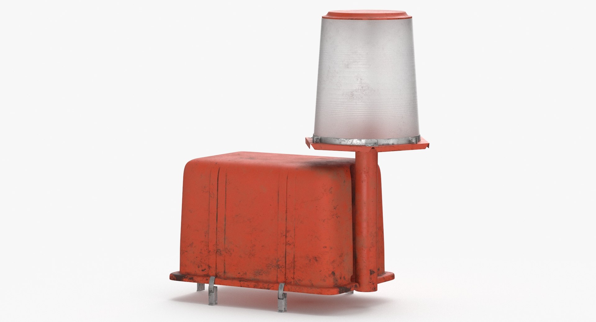 3D Model REIL Light Type 02 ON And OFF Clean And Dirty - TurboSquid 2237468