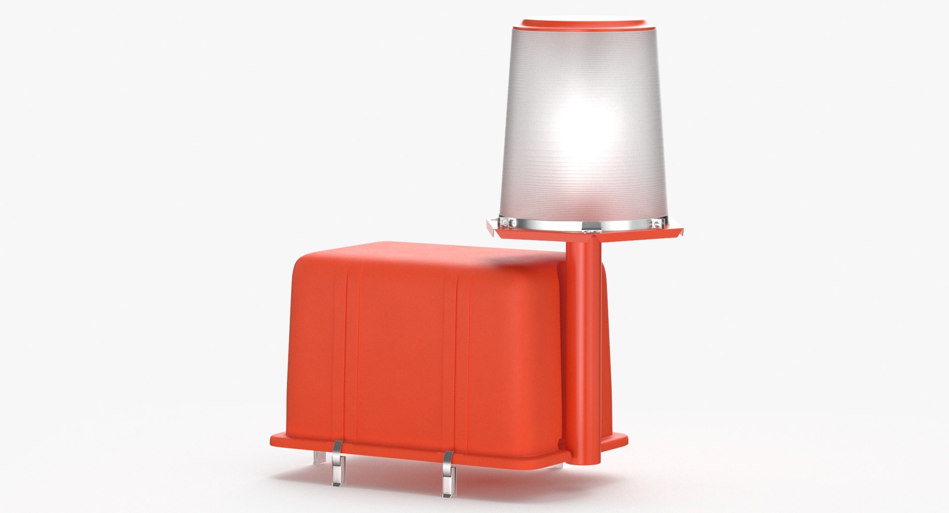 3D Model REIL Light Type 02 ON And OFF Clean And Dirty - TurboSquid 2237468