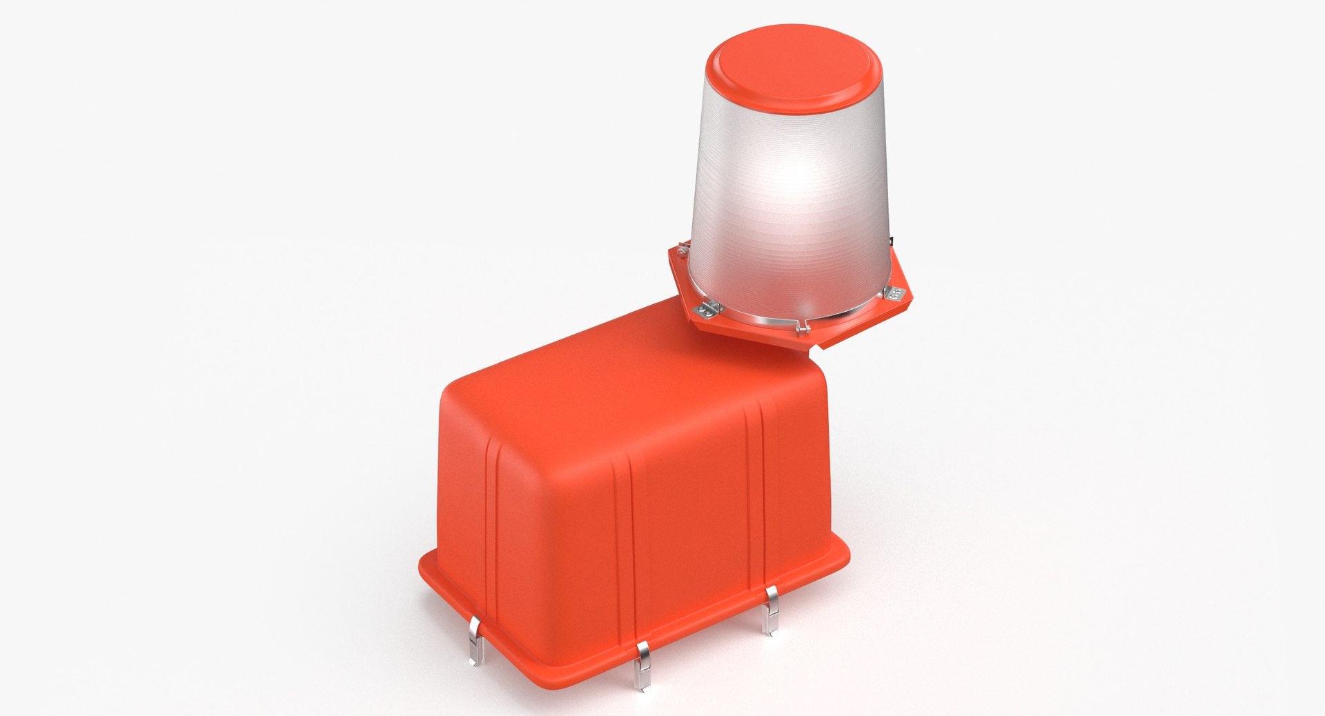 3D Model REIL Light Type 02 ON And OFF Clean And Dirty - TurboSquid 2237468