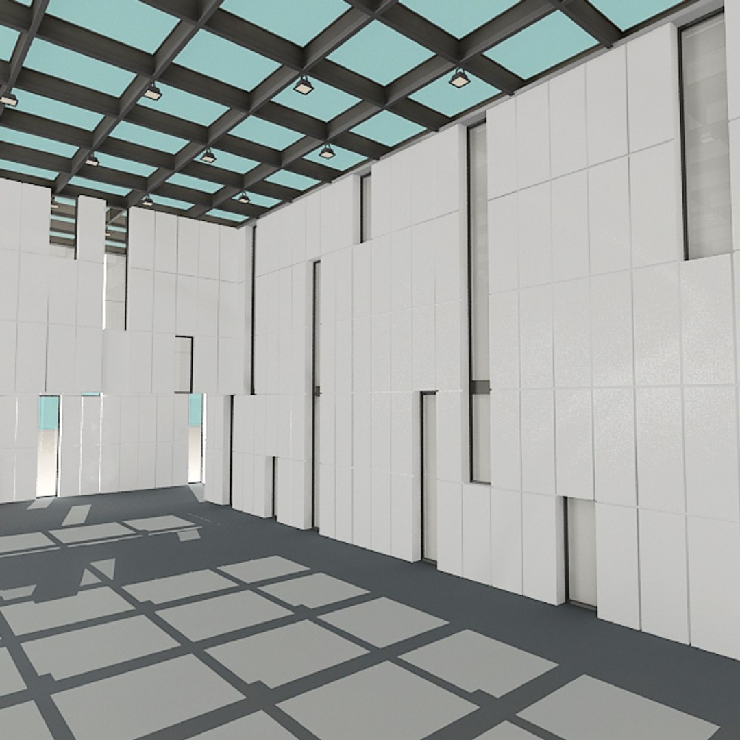 modern architecture 3ds