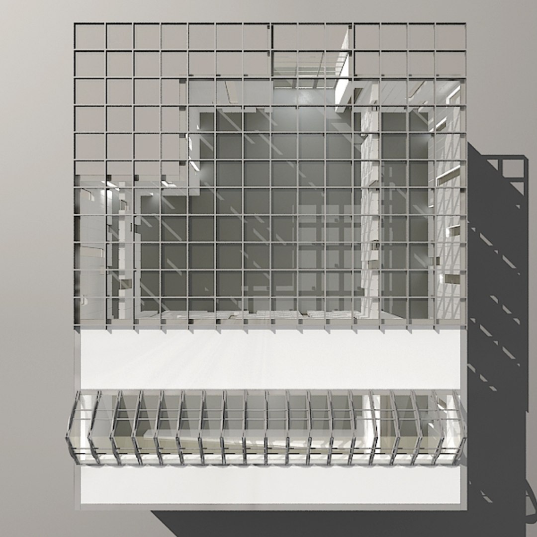 modern architecture 3ds